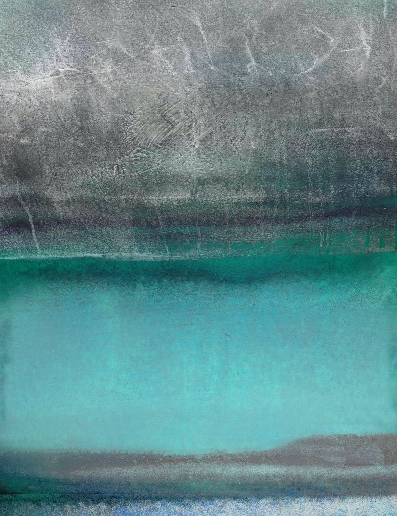 Calm Sea Turbulent Sky- Camera Art - Robert Slatkoff